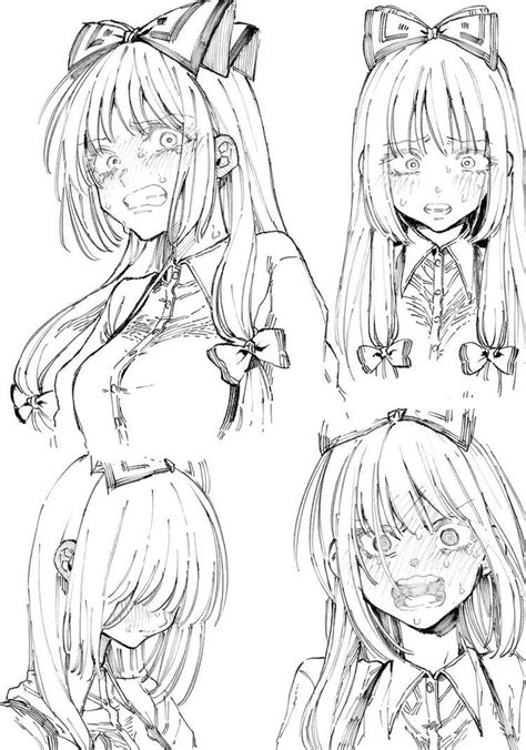 Anime Expressions Drawing Face Expressions Art Reference Poses Drawing Expressions