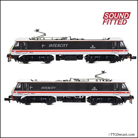 Farish 371 780asf Class 90 0 90006 High Sheriff Br Intercity Swallow