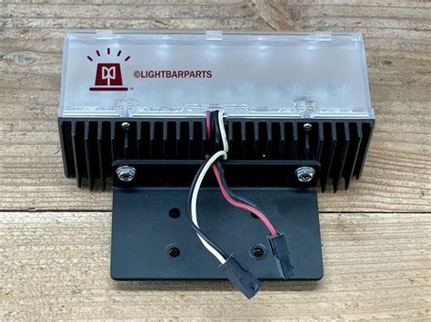 Code 3 Defender Lightbar TriCore DUO LED White Red Light Module Bar Lighting Led Led Color