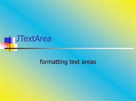 PPT JTextArea PowerPoint Presentation Free Download ID