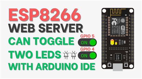 Build An Esp8266 Web Server Using Arduino Ide