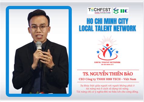 TS Nguyễn Thiên Bảo CEO Công ty TNHH HBB TECH Việt Nam VN Innovation Champions