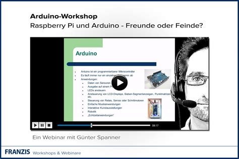Workshopvideo Raspberry Pi Und Arduino Freunde Oder Feinde Franzis