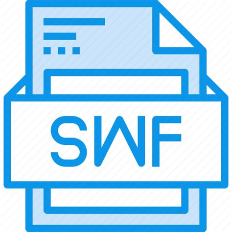 Data Document File Format Swf Type Icon Download On Iconfinder