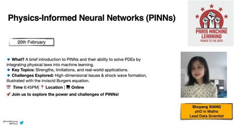 S11e5 Physics Informed Neural Networks Pinns Shuyang Xiang