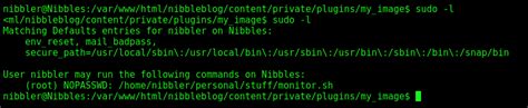 hackthebox nibbles 0x4rt3mis