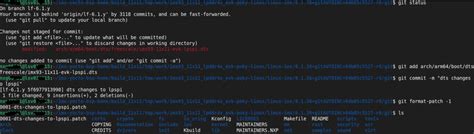 Creating And Applying A Git Patch In A Yocto Build Nxp Community