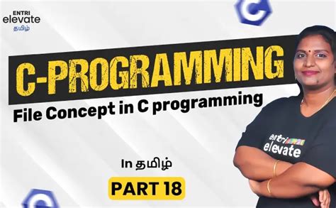 Free C Language Course In Tamil