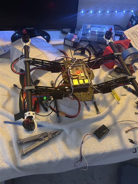 raspberry pi drone with 3d printed frame r diydrones