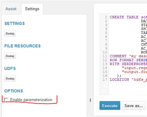 Hadoop Cloudera HUE HIVE Not Recognizing The Query Stack Overflow
