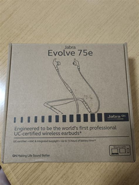 Jabra Evolve E Audio Earphones On Carousell