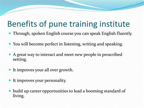 Ppt Best Spoken English Classes In Pune Best English Speaking