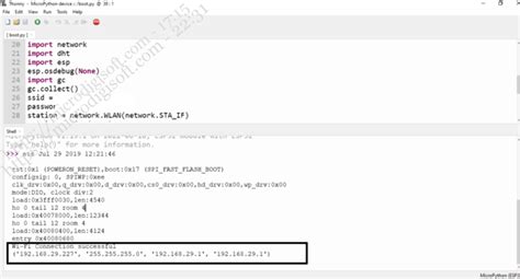 Micropython Ds18b20 Web Server With Esp32esp8266