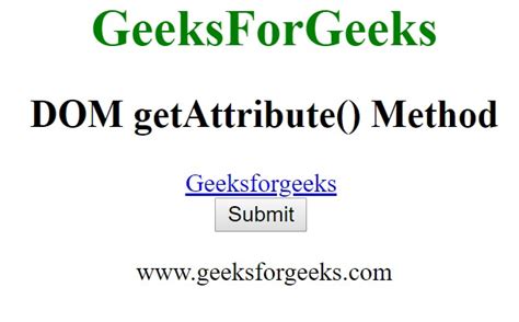 Html Dom Getattribute用法及代码示例 纯净天空