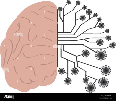 Isolated Brain Network Icon Artificial Intelligence Stock Vector Image And Art Alamy