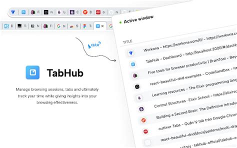 TabHub Next Generation Tab Manager For Google Chrome Extension Download