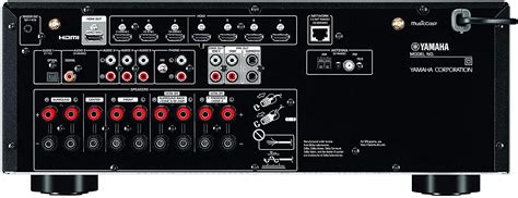 YAMAHA RX-V6A 7.2-Channel AV Receiver with Dolby Atmos and MusicCast ...