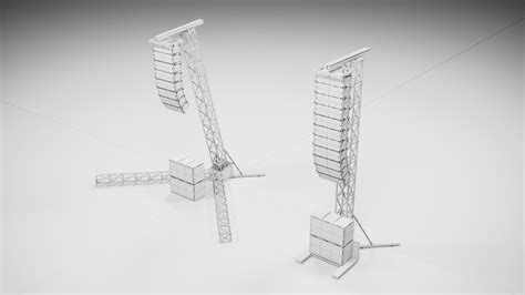 Concert Stage Line Array Speaker By P3rless 3docean