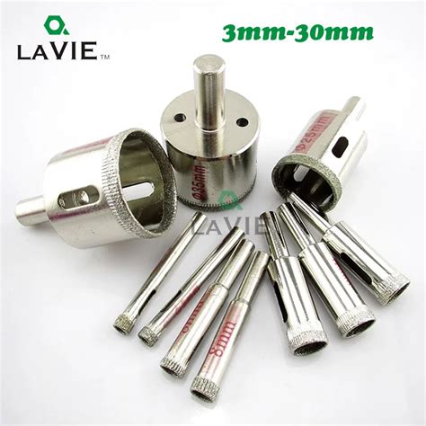 Алмазная пила для сверления отверстий, 3-30 мм, 2 шт | AliExpress