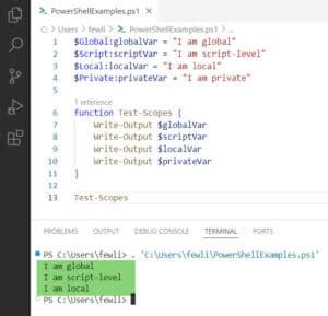 PowerShell Variables Tutorials - PowerShell FAQs