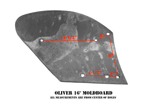 New Old Stock 16 Inch Moldboard For Oliver Moldboard Plow Bottom Nc22
