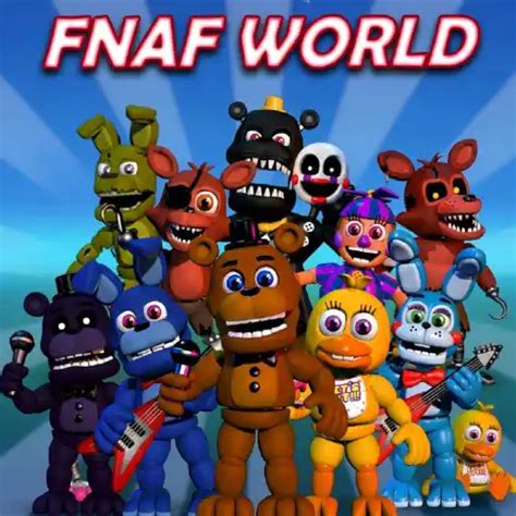Fnaf World Play Free Online Games