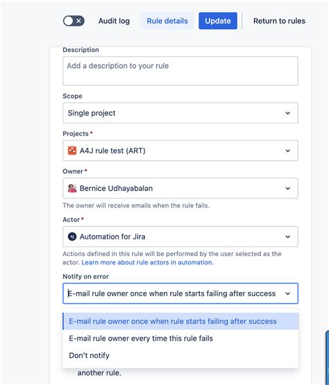 Who Gets Notification On Automation Usage Automation Atlassian Support