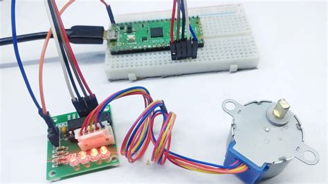 Control BYJ Stepper Motor With Raspberry Pi Pico