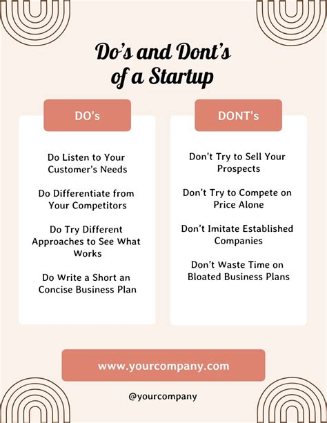Orange Rustic Startup T Chart Diagram Template Venngage