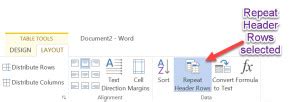 A Simple Hack For Fixing Table Headings That Refuse To Repeat