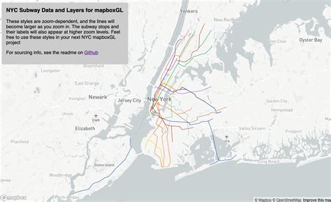 Github Chriswhongmapboxgl Nyc Subway Data And Styles For Rendering
