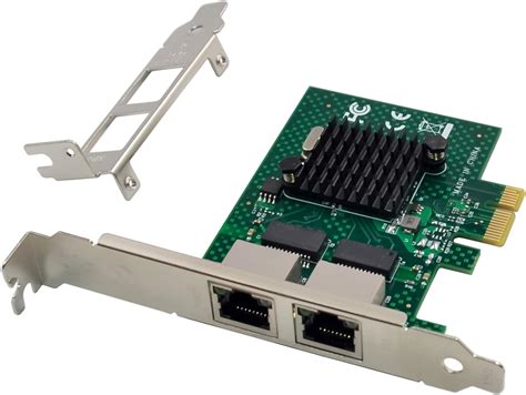 Amazon Com Dual Port PCIe Gigabit Ethernet Server Adapter With NetXtreme BCM P Chipset PCI