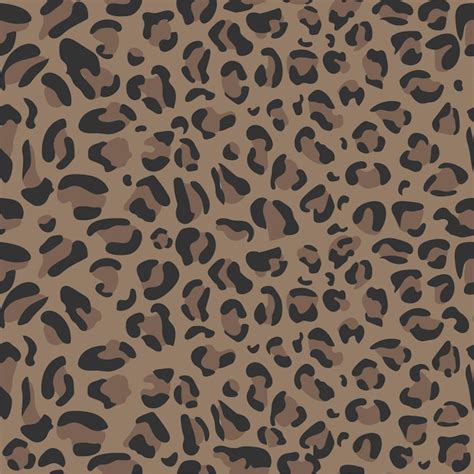 Premium Vector Abstract Seamless Vector Pattern Of Leopard Skin