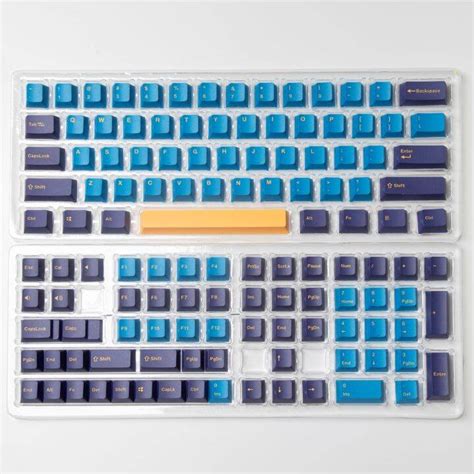 Gmk Nautilus Clone 126 Keys Pbt Keycaps Oem Profile Double Shot Keycap