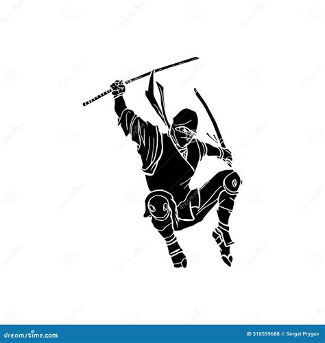 Closeup Assassin Face In Revenge Emotional For Assassinate War Light