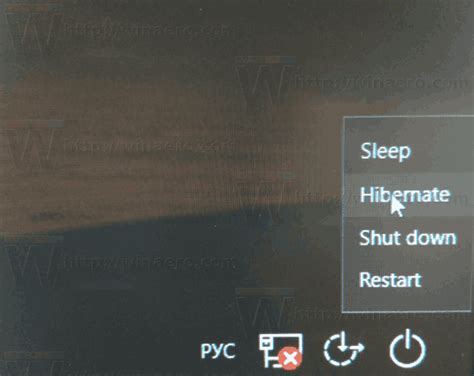 How To Hibernate The Computer In Windows