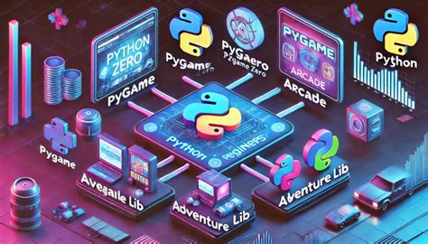 بهترین موتورهای بازی‌سازی پایتون برای مبتدیان آکادمی برنامه نویسی محسن مدحج