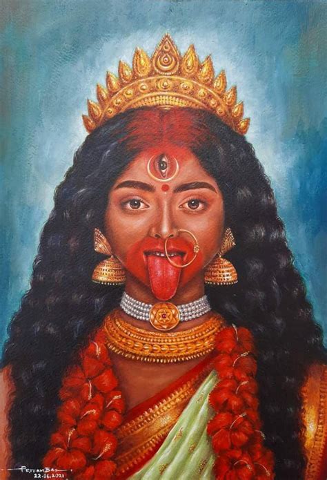 Neela Saraswati Or Blue Saraswati A Form Of Tara Maa Of Mahavidya Artofit