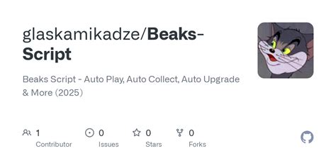 GitHub Glaskamikadze Beaks Script Beaks Script Auto Play Auto Collect Auto Upgrade More