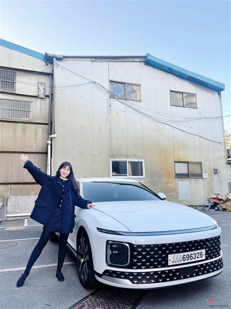 1년 기다린 신형 그랜저gn7 가솔린 화이트 출고 차키 내부 총정리 네이버 블로그