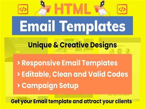 A Responsive Html Email Template With Clickable Link And Social Media