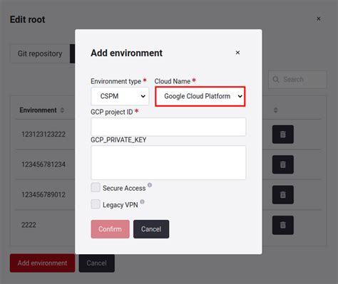 set up a gcp integration fluid attacks help