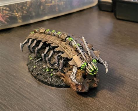 Canoptek Doomstalker Finally Done What Do You Think 😉 R Necrontyr