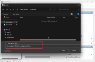 How To Backup Or Export Windows Event Log