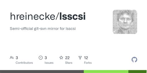 GitHub Hreinecke Lsscsi Semi Official Git Svn Mirror For Lsscsi