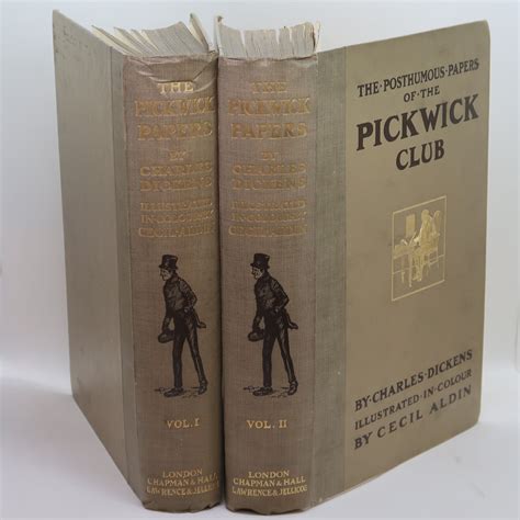 The Pickwick Papers Charles Dickens Volumes I And Ii Frost Books And