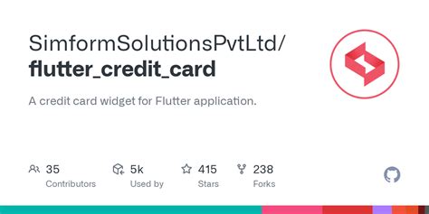 Issues · Simformsolutionspvtltdfluttercreditcard · Github