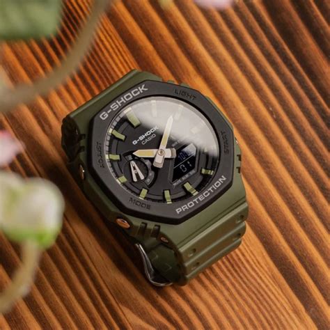 Наручные часы Casio G Shock Classic Ga 2110su 3a — купить в интернет магазине по цене