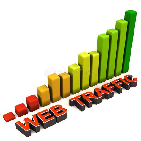 Increase Web Traffic Stock Illustration Illustration Of Leads 26791124