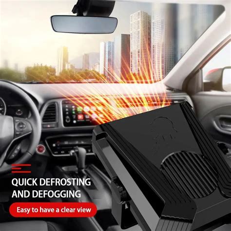 차량용 전기 히터 냉각 난방 팬 전기 건조기 앞 유리 김서림 방지 360 도 회전 4 In 1 12v 24v Aliexpress